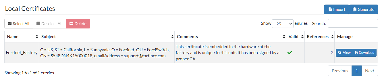 Local | FortiSwitch 7.6.1 | Fortinet Document Library