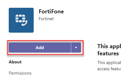 Integrating FortiVoice with Microsoft Teams | FortiVoice 7.0.2 ...