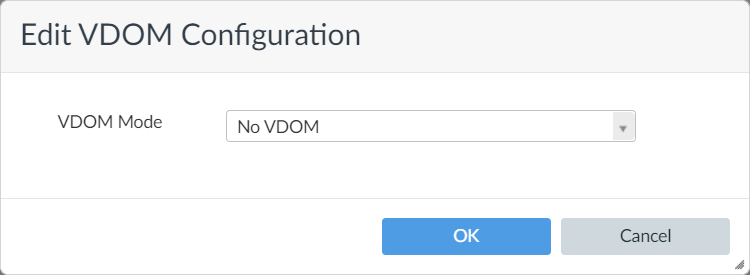 Enabling virtual domains | FortiManager 7.6.0 | Fortinet Document Library