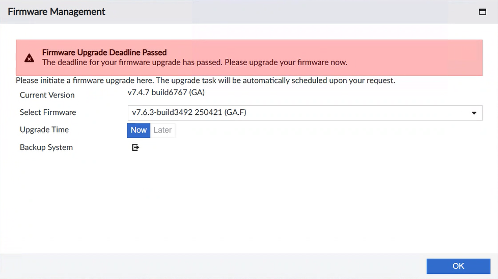 Upgrade information | FortiManager Cloud 7.6.3 | Fortinet Document Library
