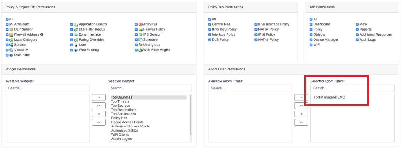 Customer creation and role-based access | FortiGate / FortiOS 7.0.0
