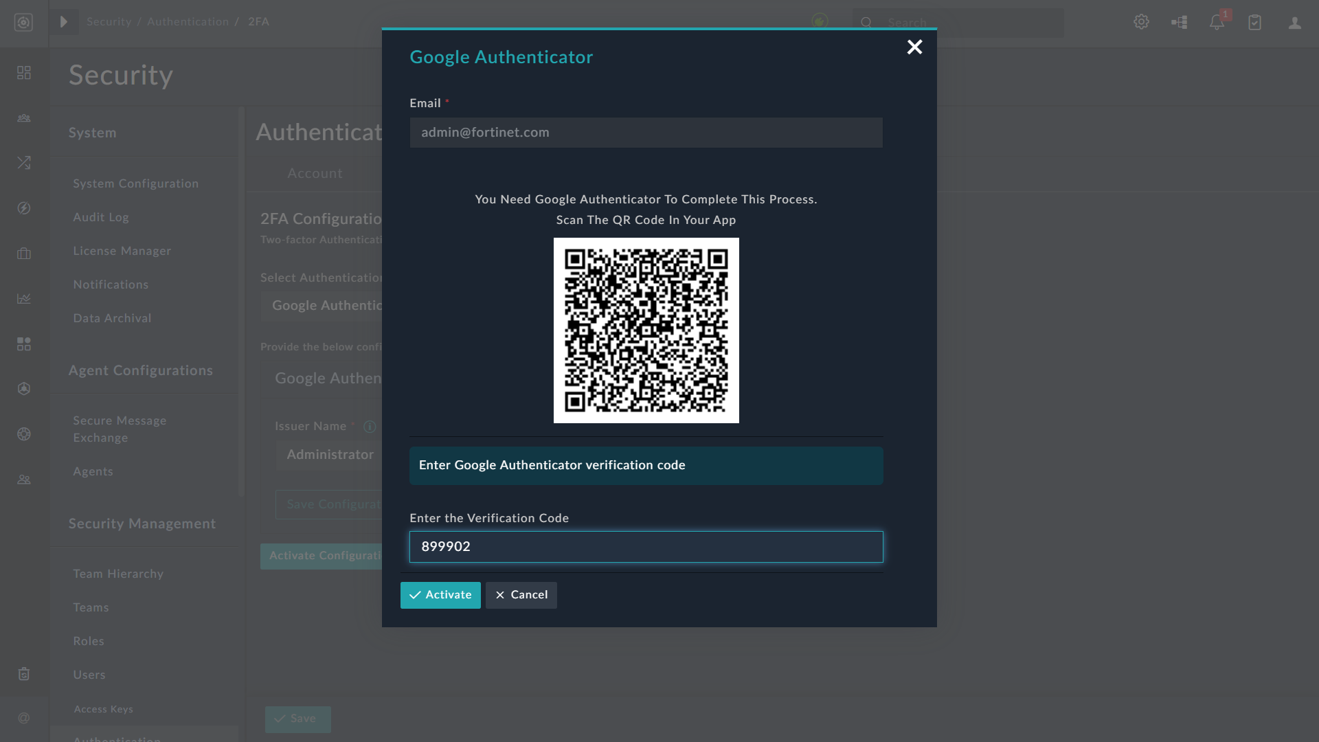 Security Management | FortiSOAR 7.6.2 | Fortinet Document Library