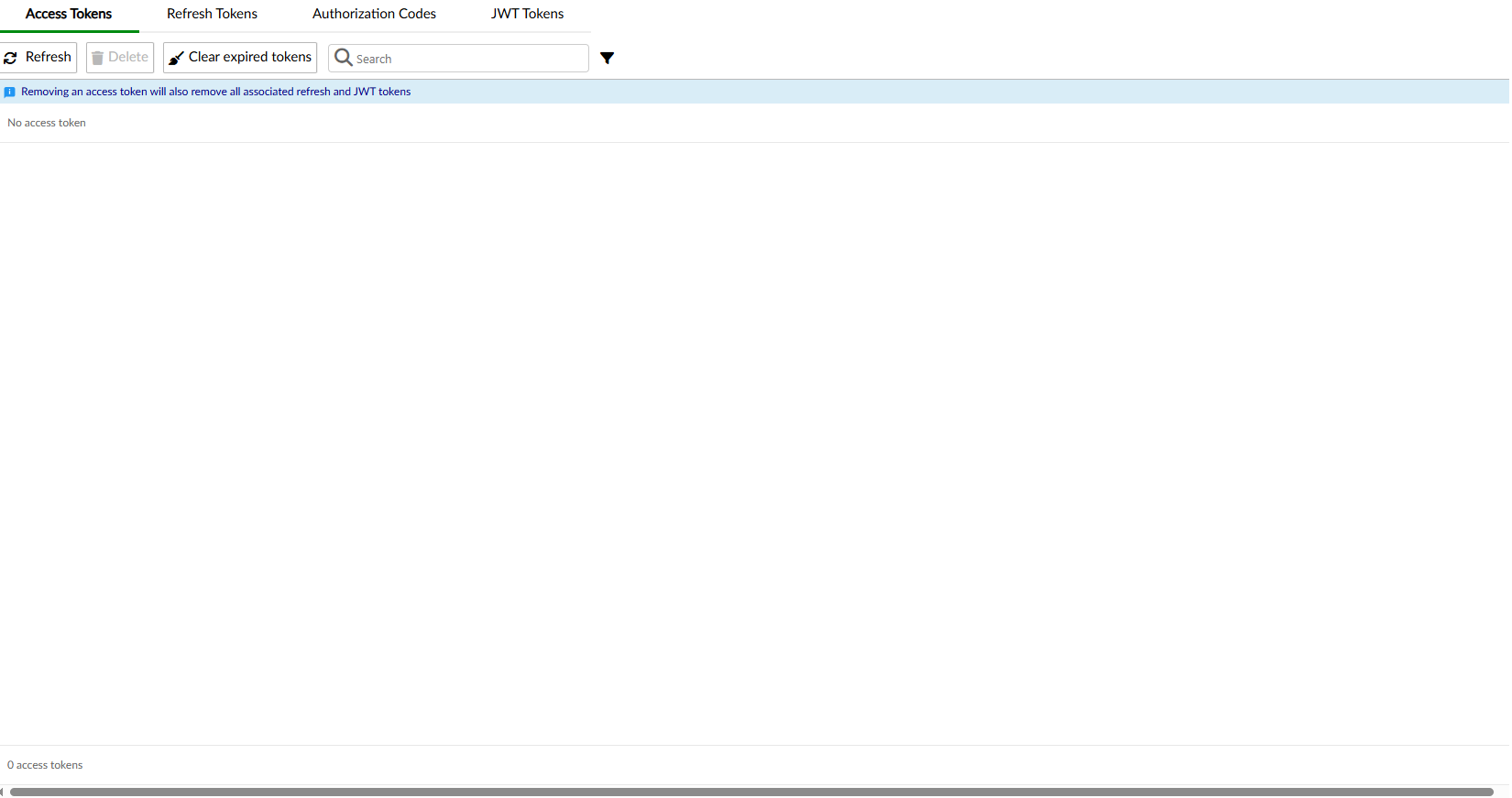 OAuth sessions | FortiAuthenticator 6.6.3 | Fortinet Document Library