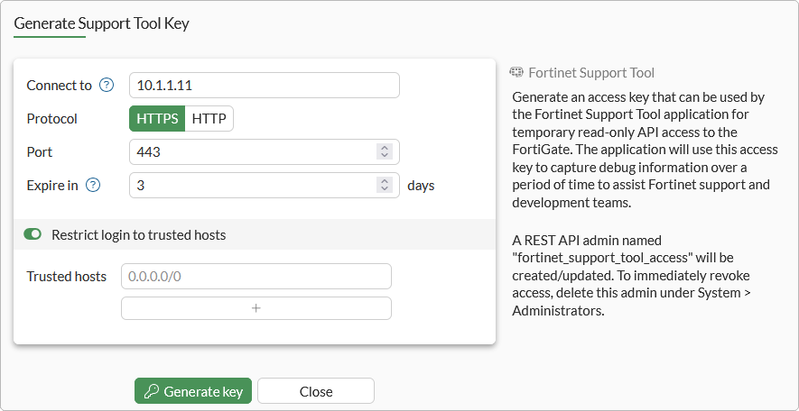 Fortinet Support Tool for capturing incidents New | FortiGate / FortiOS ...