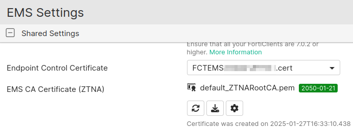 Establish device identity and trust context with FortiClient EMS ...