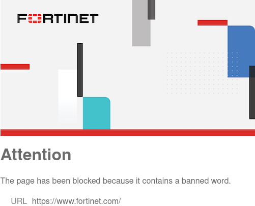 Static URL filter | FortiGate / FortiOS | Fortinet Document Library