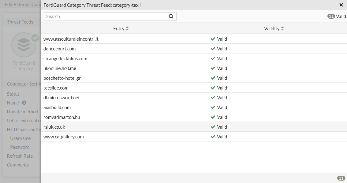 STIX format for external threat feeds | FortiGate / FortiOS 7.6.3 ...