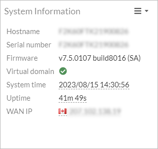 Selected availability (SA) versions | FortiGate / FortiOS 7.6.3 ...
