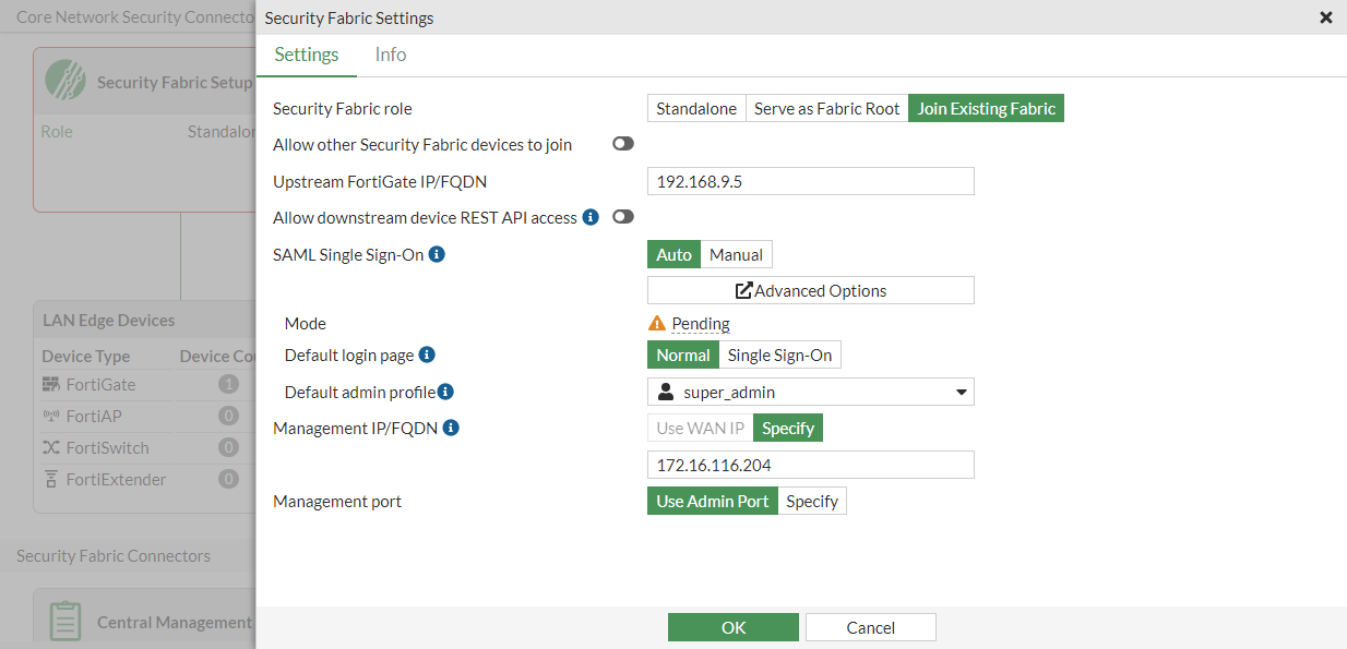 Deploying the Security Fabric in a multi-VDOM environment | FortiGate ...