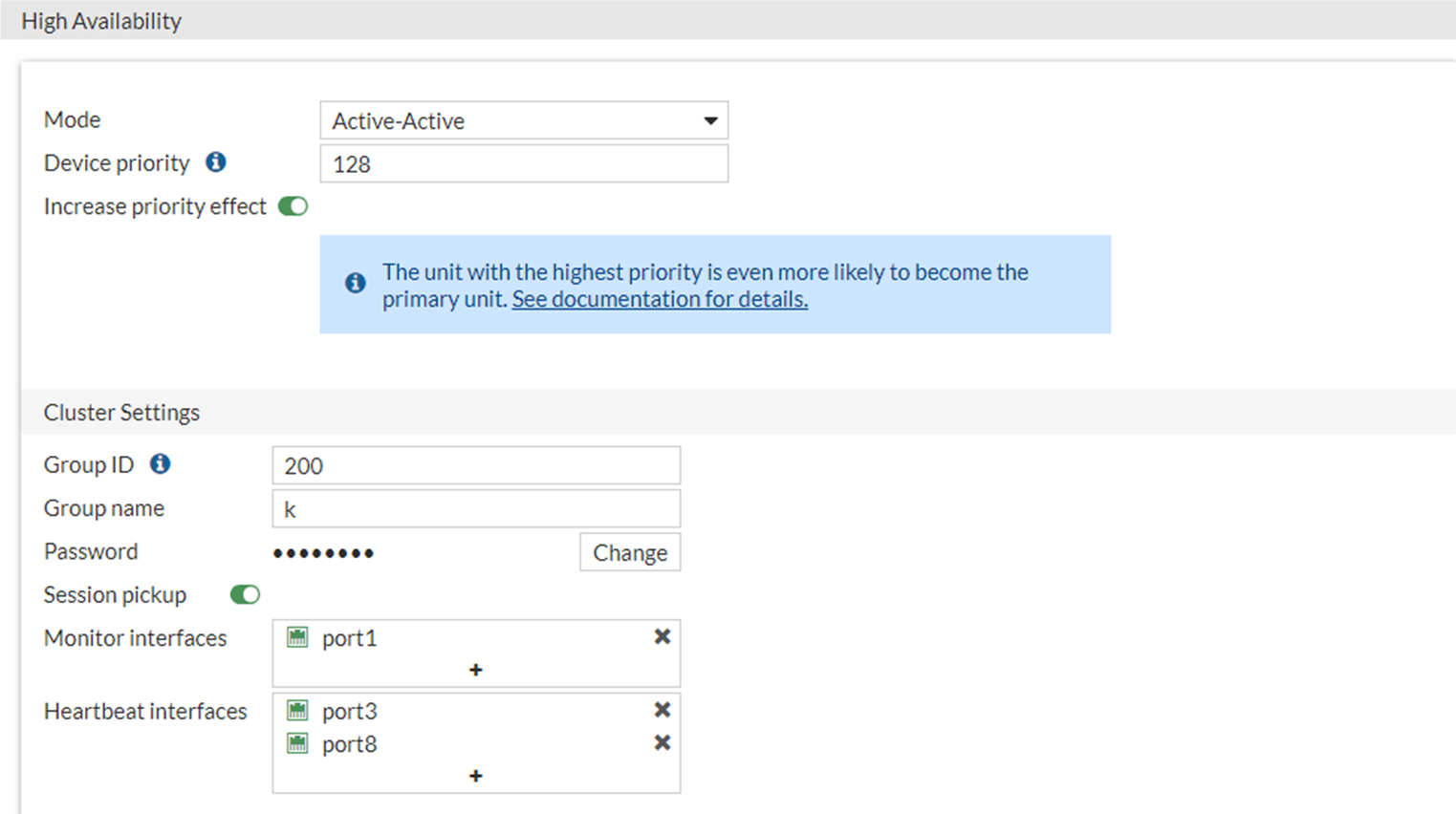 HA primary unit selection criteria | FortiGate / FortiOS 7.6.3 ...