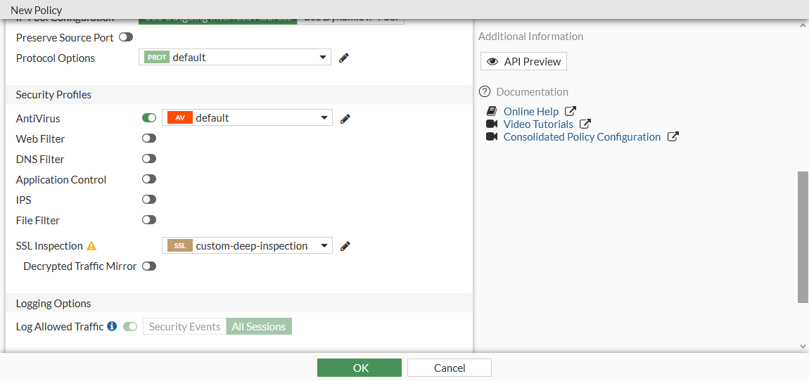 Microsoft CA deep packet inspection | FortiGate / FortiOS 7.6.3 ...