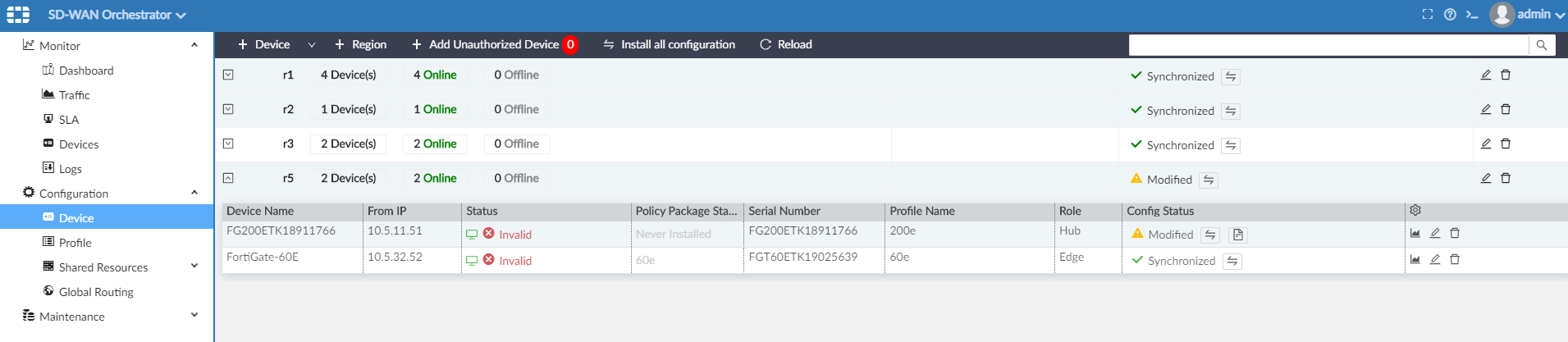 Adding a FortiAP model device | FortiManager 6.4.5