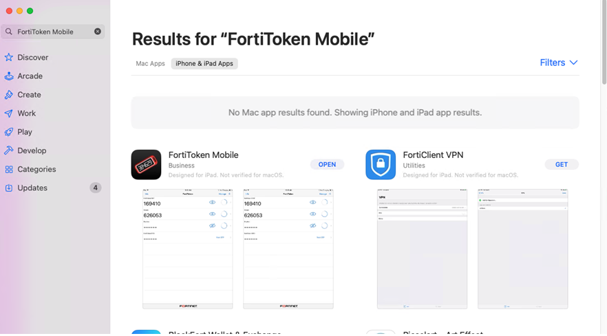 Setting up FortiToken Mobile | FortiPAM 1.5.0 | Fortinet Document Library