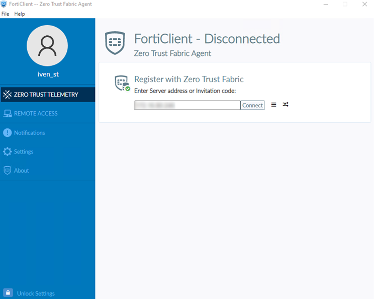 Registering the endpoint PC to EMS server | FortiPAM 1.5.0 | Fortinet ...