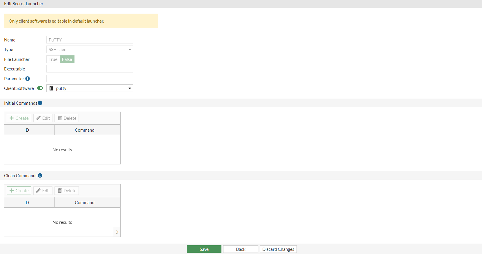 Enabling integrity check in the launcher and secret template | FortiPAM ...