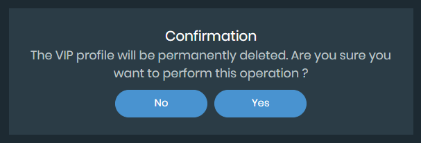 Adding VIP profiles | FortiRecon 24.1.0 | Fortinet Document Library