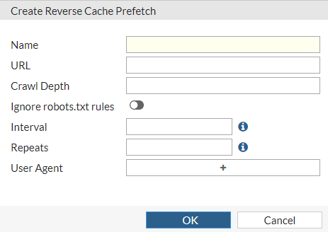Create or edit a prefetch file | FortiProxy 7.2.12 | Fortinet Document Library