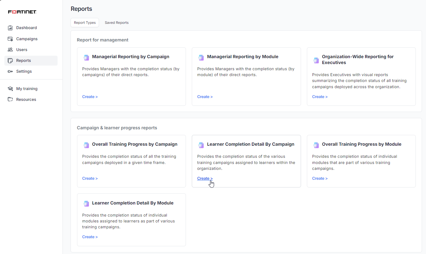 Integrating with FortiPhish | Security Awareness and Training 24.4.0 ...