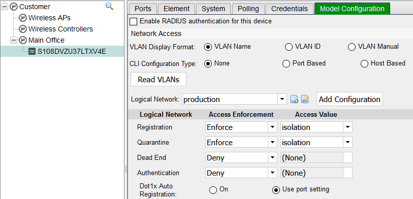 5. Device Model Configuration | FortiNAC-F 7.2.0 | Fortinet Document ...
