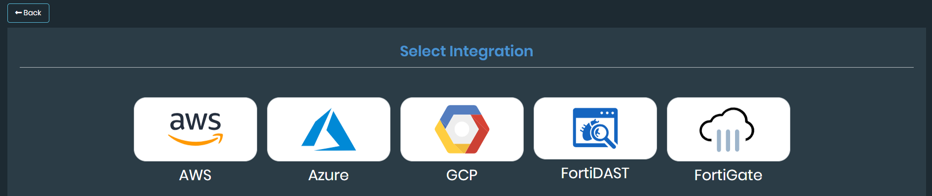 Integrations | FortiRecon 24.3.0 | Fortinet Document Library