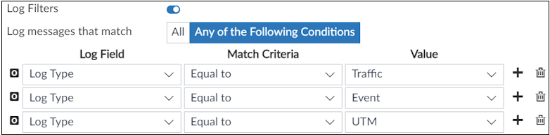 Sending logs from an on-premise FortiAnalyzer | SOCaaS | Fortinet Document Library
