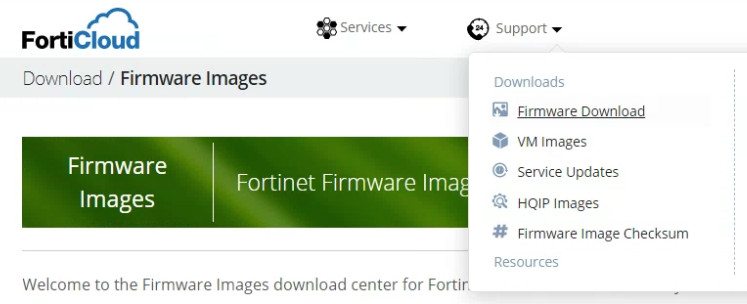 Obtaining the deployment image | FortiWeb Public Cloud | Fortinet ...