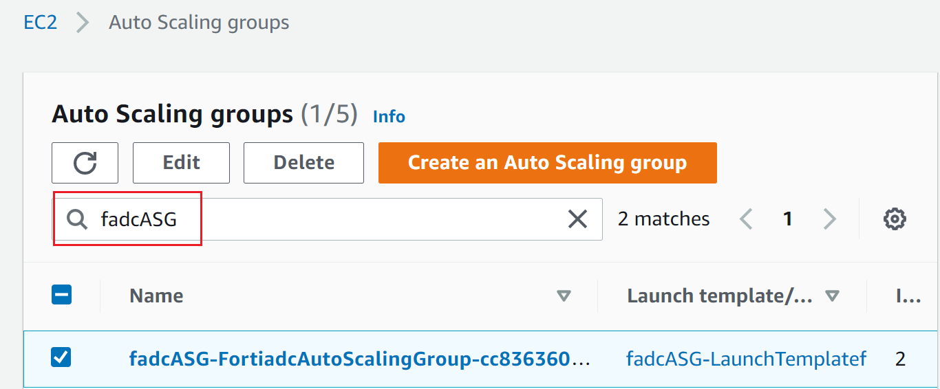 Verifying the deployment | FortiADC Public Cloud | Fortinet Document ...