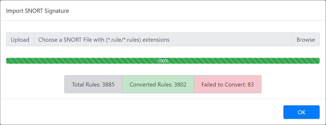 Importing Snort signature files | FortiManager 7.6.0 | Fortinet ...