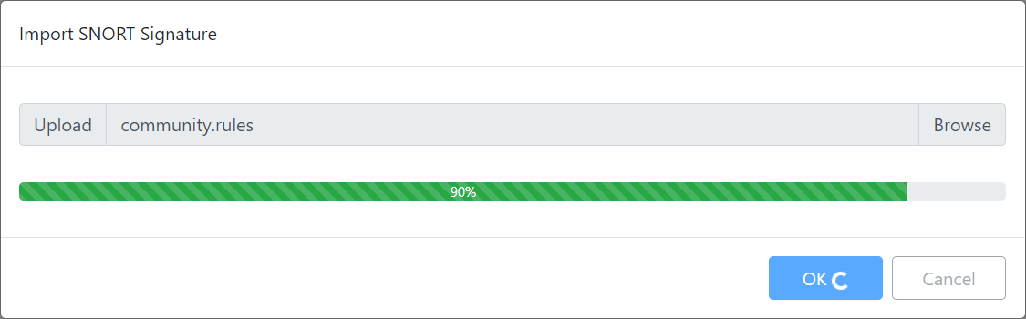 Importing Snort signature files | FortiManager 7.6.0 | Fortinet ...