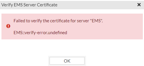 Configuring FortiClient EMS connection | FortiPAM 1.5.0 | Fortinet ...