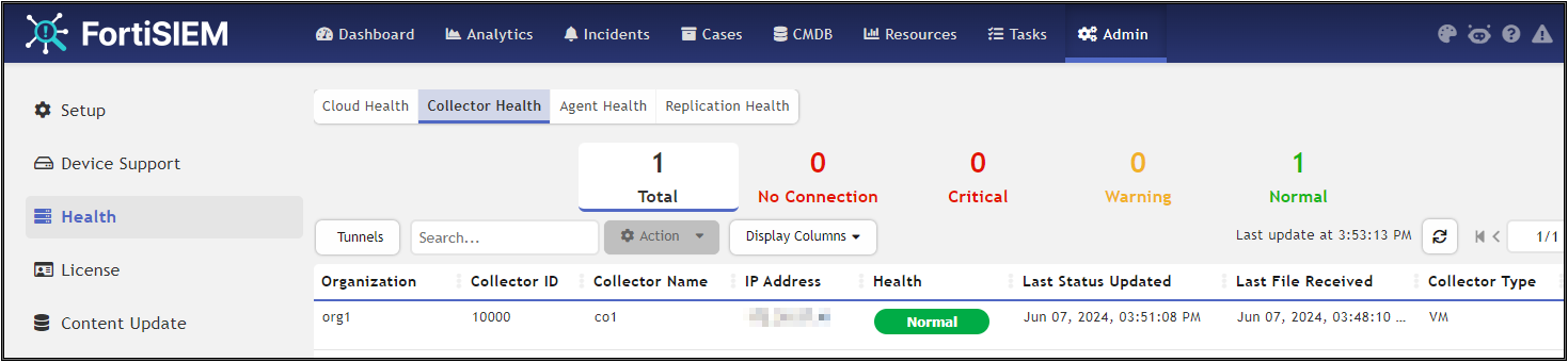 Appliance Setup | FortiSIEM 7.2.0 | Fortinet Document Library