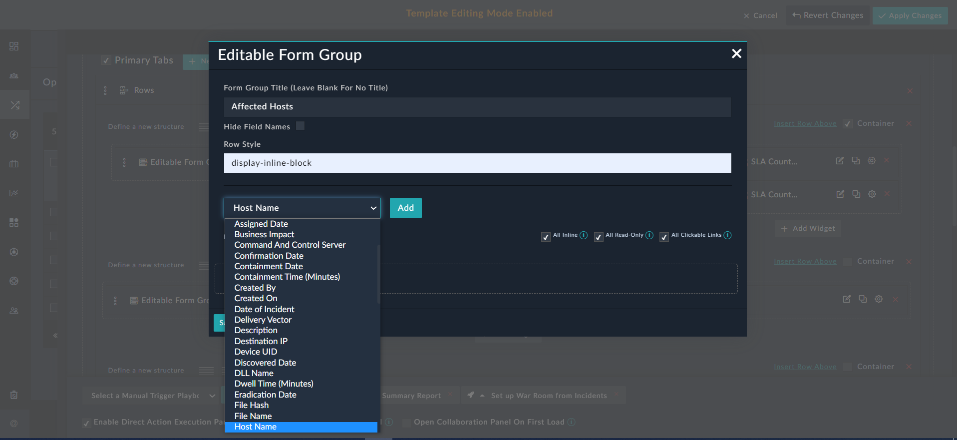 Tutorial: Creating an Incident Form for the Phishing Type of Incident ...