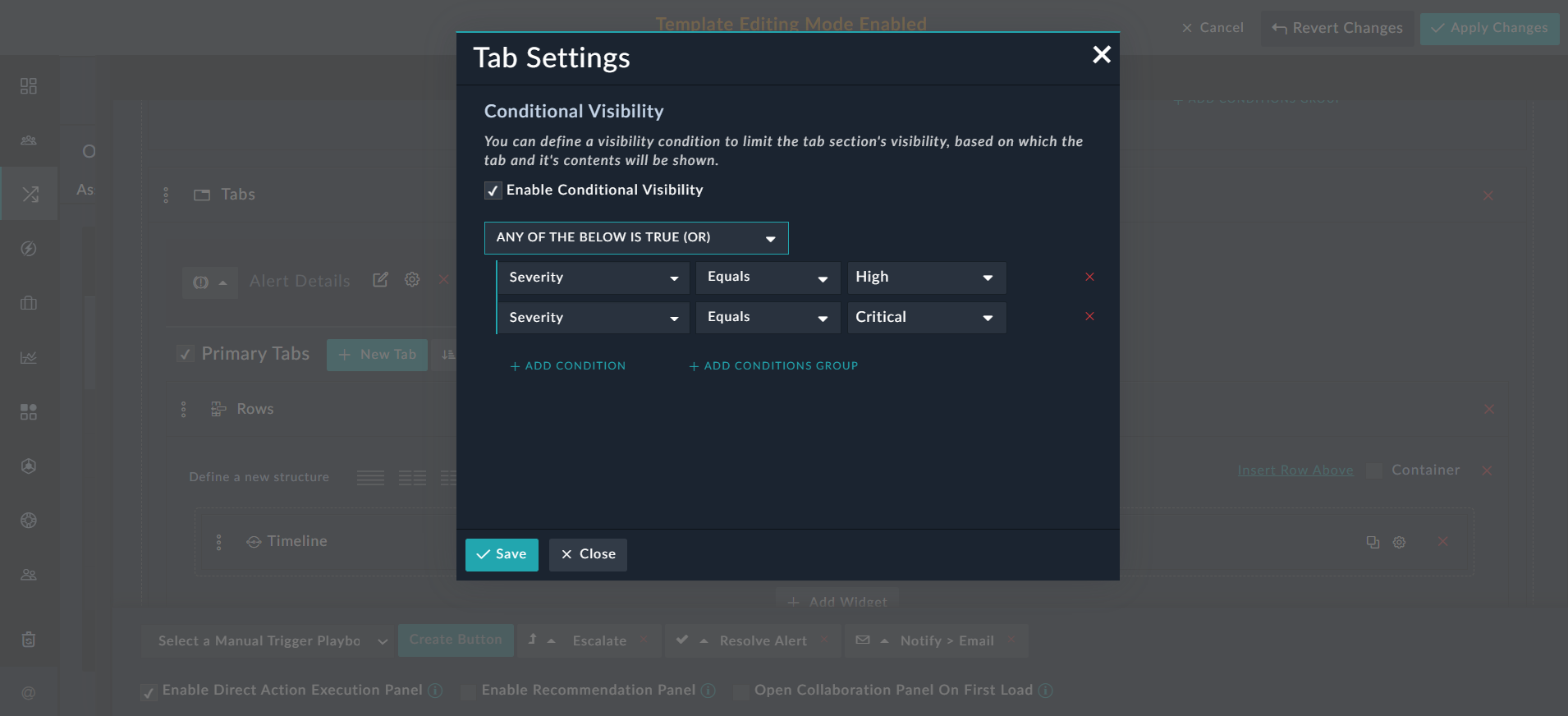 Dashboards, Templates, and Widgets | FortiSOAR 7.6.0 | Fortinet ...