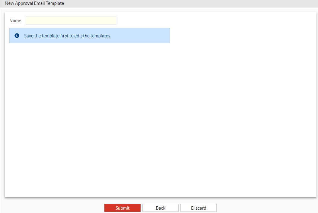 Creating an approval email template | FortiSRA 1.4.1 | Fortinet ...