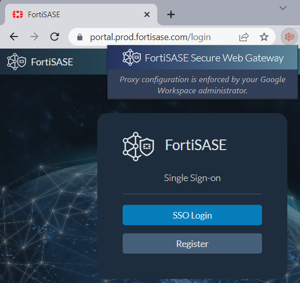 SWG Chrome extension and Chromebook support | FortiSASE 23.4.31 ...