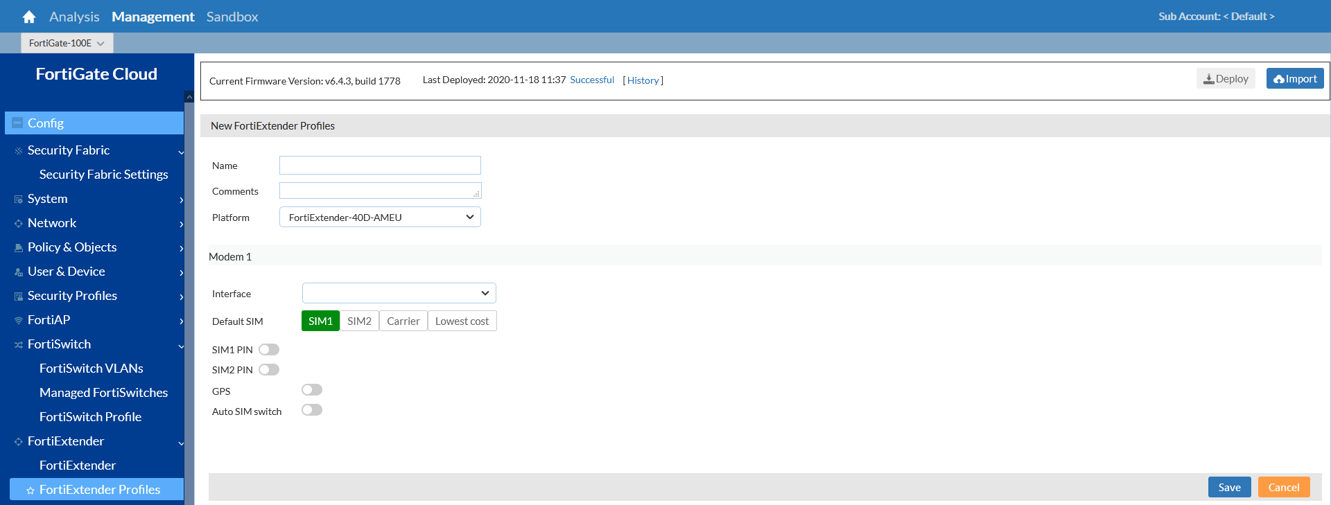 Release Notes | FortiGate Cloud 20.4.0 | Fortinet Documentation Library