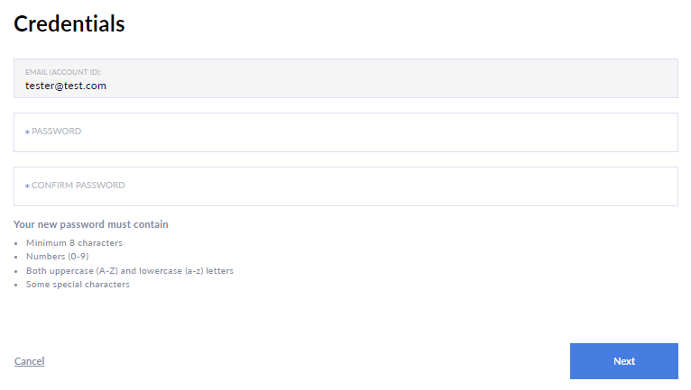 Creating a FortiCloud account | FortiCloud Services 24.2.0 | Fortinet ...