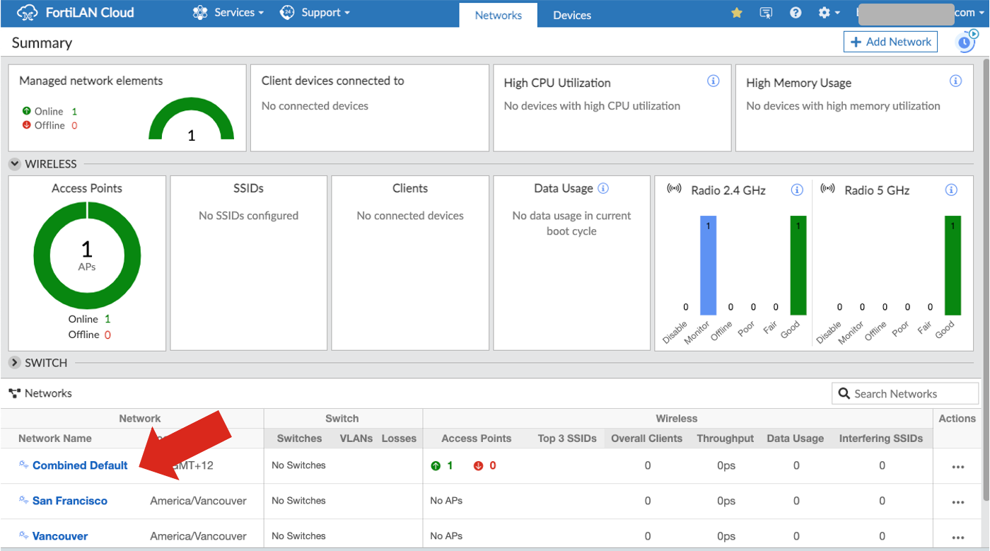 Configuring Networks in FortiLAN Cloud | FortiLAN Cloud 24.2.0 ...