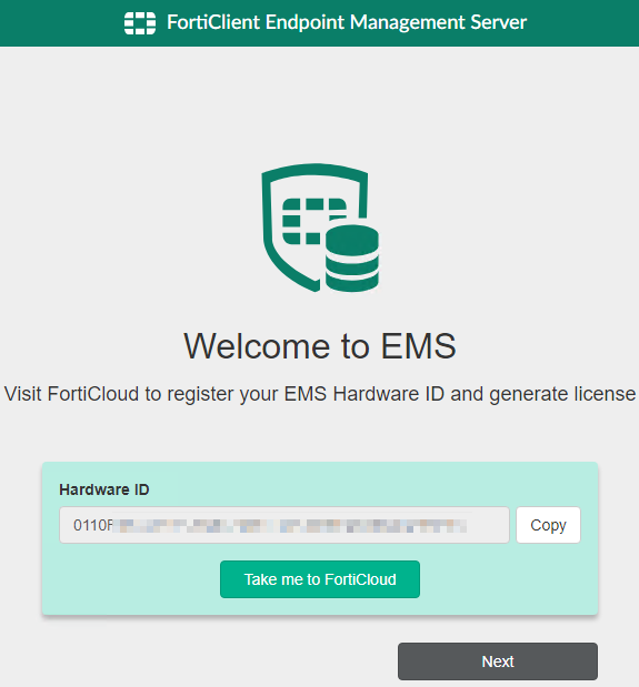 Starting FortiClient EMS and logging in | FortiClient 7.2.9 | Fortinet ...