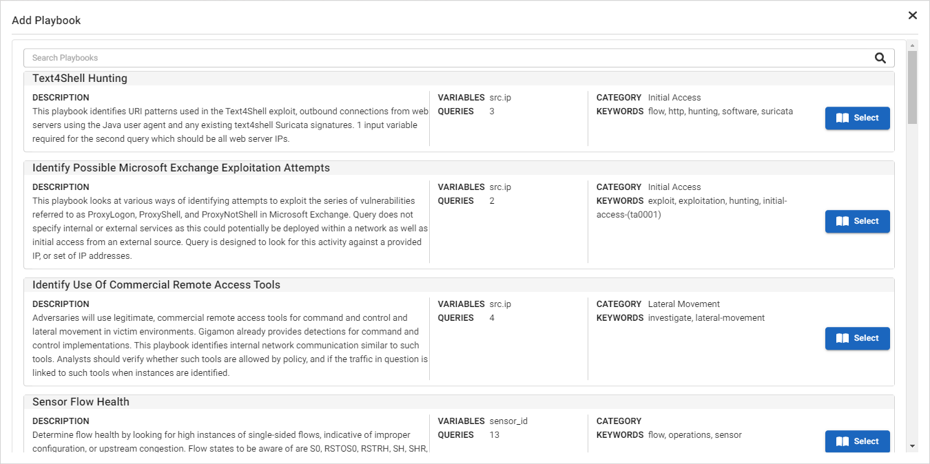 Playbooks for detections | FortiNDR Cloud 2023.2.0