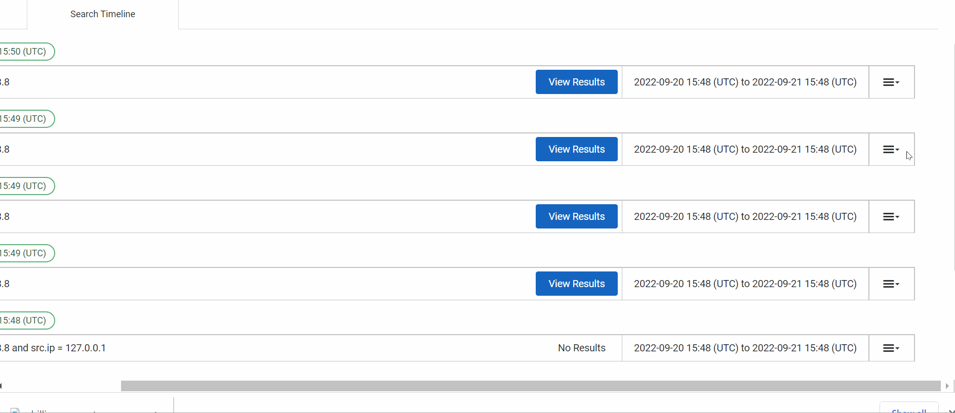 Delete query | FortiNDR Cloud 2023.1.1