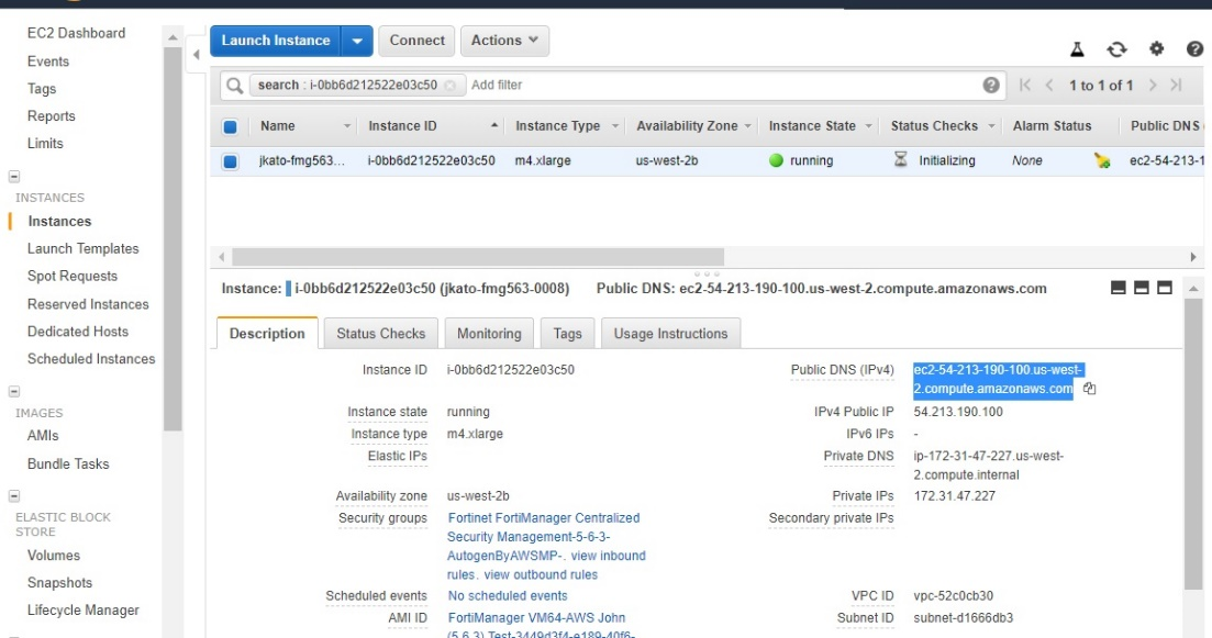 Connecting to FortiManager | FortiManager Public Cloud 7.6.0 | Fortinet ...