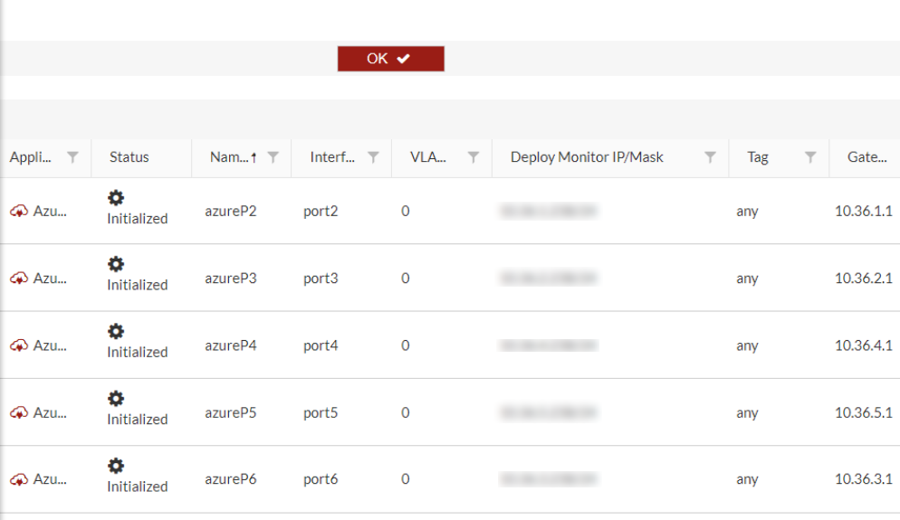 Configuring the deployment network | FortiDeceptor Public Cloud 5.0.0