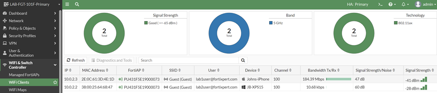 Testing FortiGuest Captive Portal Flow | FortiGuest 1.2.0 | Fortinet ...