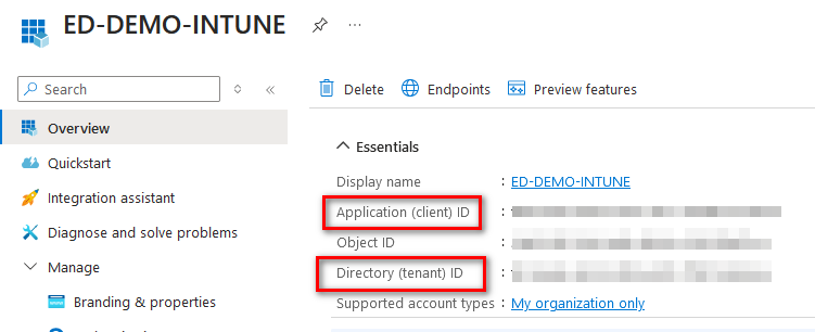 Step 2 (Option 1): Configure Application Secret Authentication ...