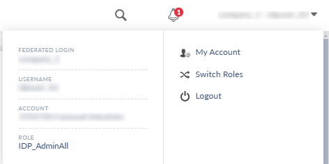 Selecting IdP roles | FortiCloud Services 25.1.a | Fortinet Document ...
