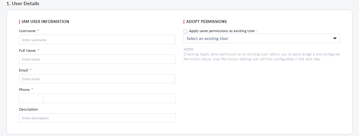 Creating users, user groups, and roles within Organizations ...