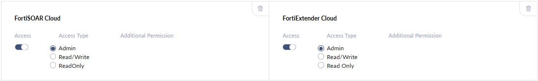 Creating a permission profile | FortiCloud Services 25.1.a | Fortinet ...
