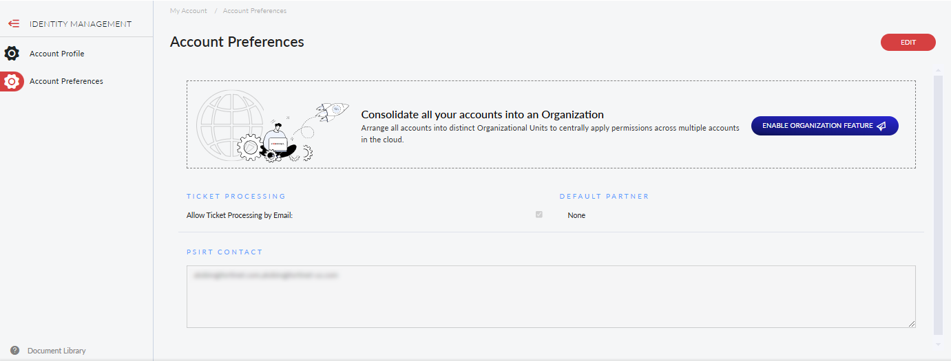 Account Preferences | FortiCloud Services 25.1.a | Fortinet Document ...
