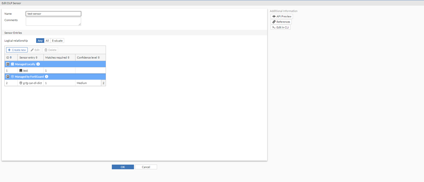 GUI enhancements for FortiGuard DLP service | FortiProxy 7.6.0 ...